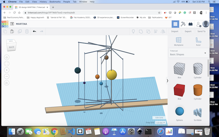 3. Computer Aided design - Fab Academy Martina Ferracane