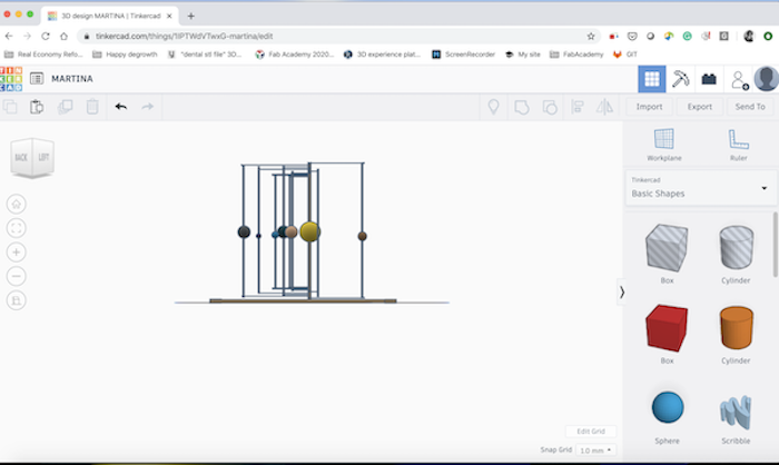 3. Computer Aided design - Fab Academy Martina Ferracane