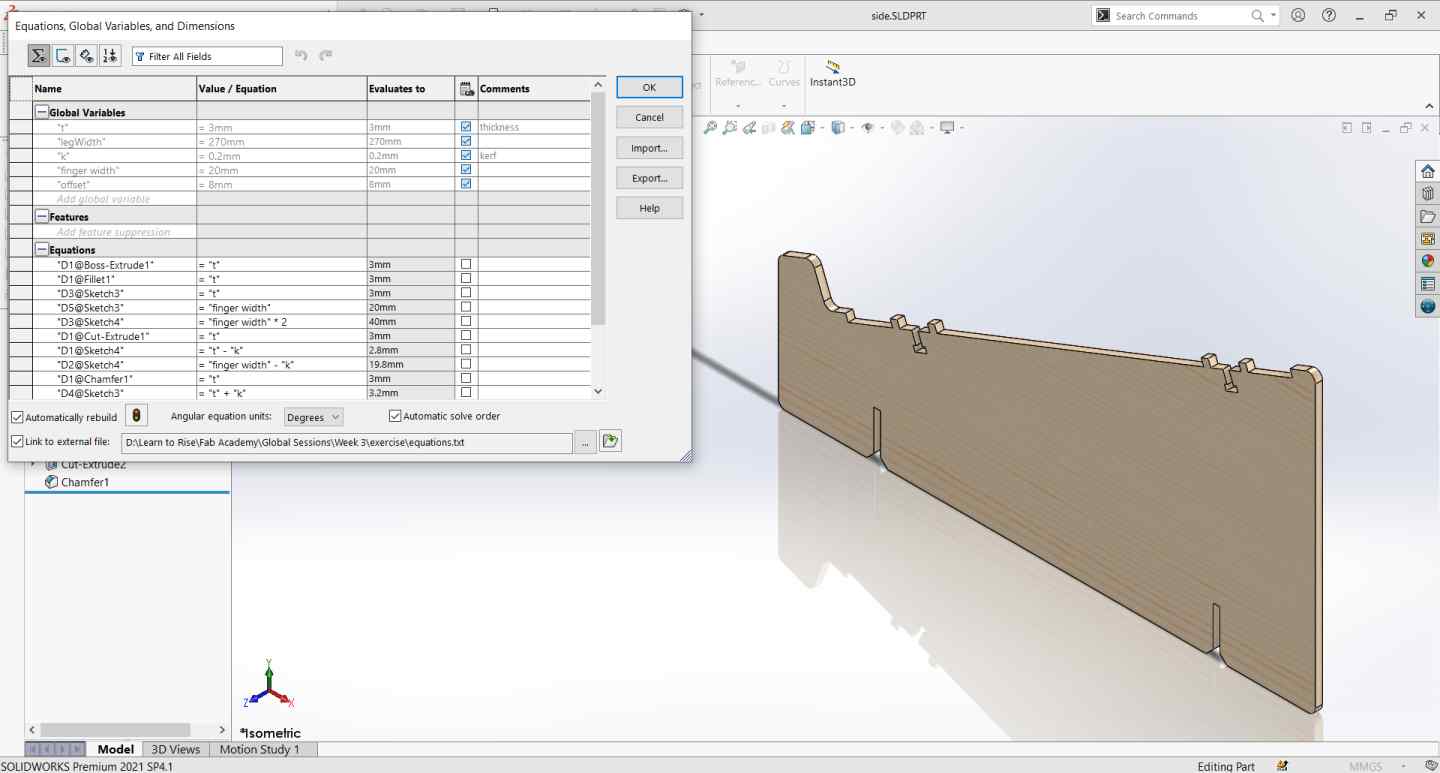 Omar Seif El Eslam - Fab Academy 2022