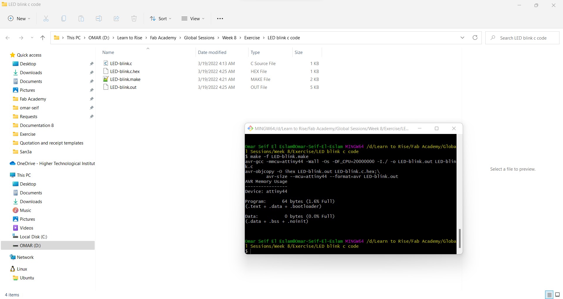 Omar Seif El Eslam - Fab Academy 2022