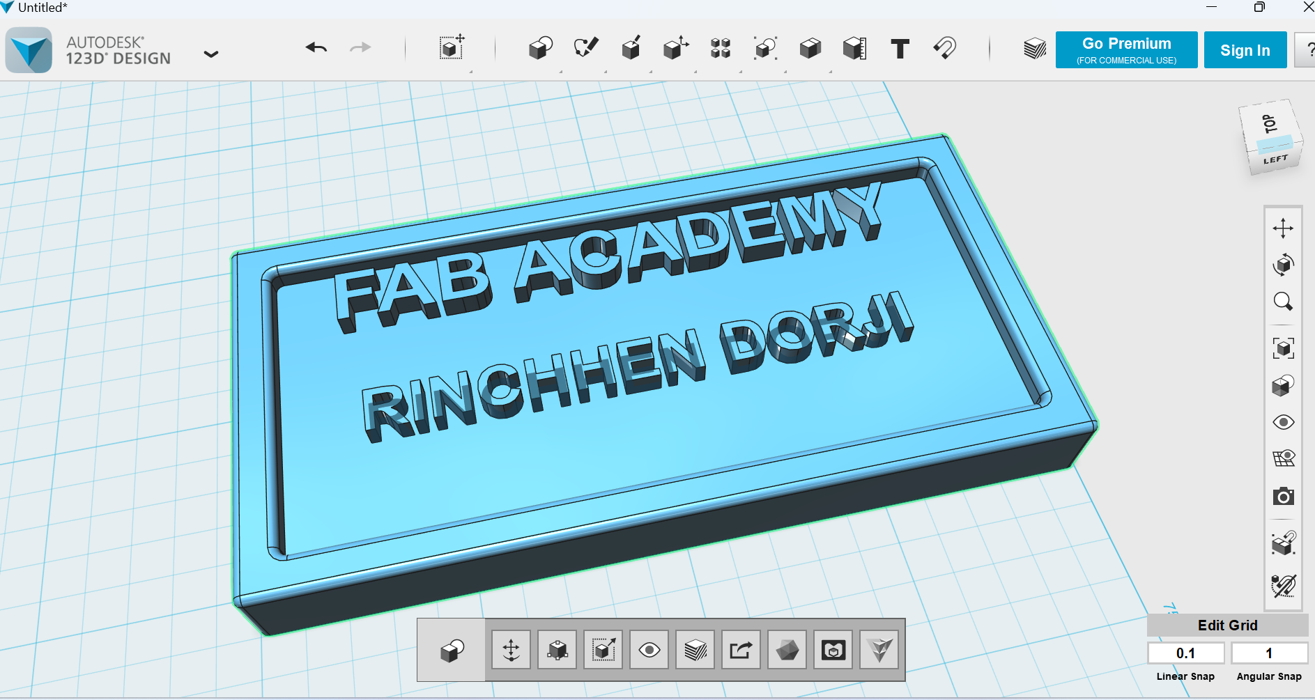 Rinchhen Dorji - Fab Academy