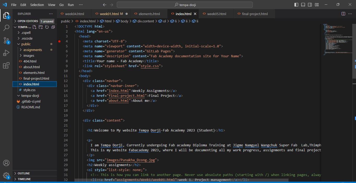 Your name - Fab Academy