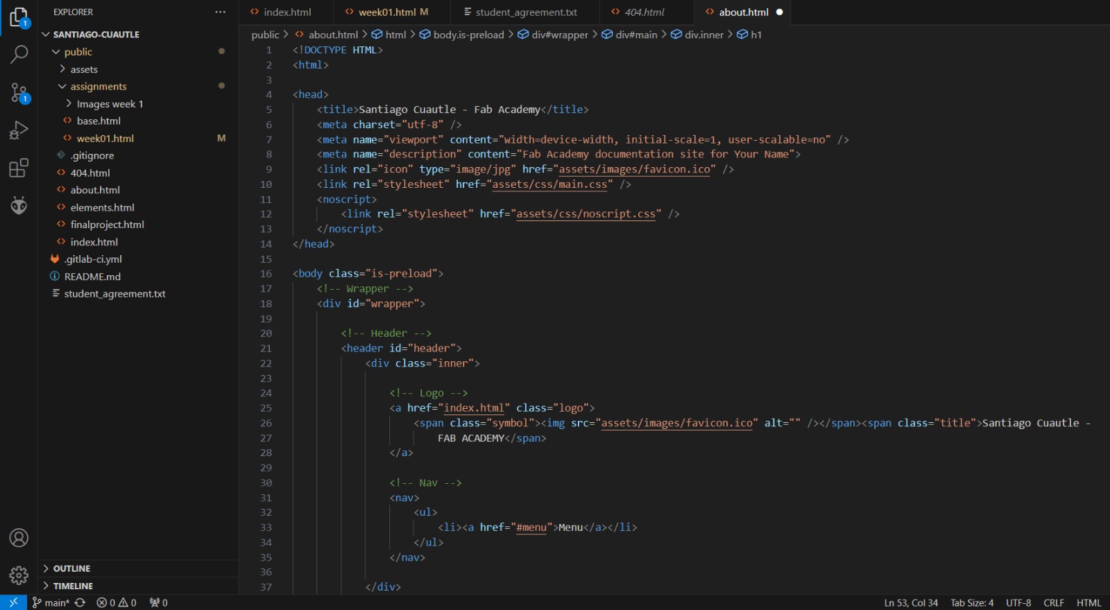 Santiago Cuautle - Fab Academy